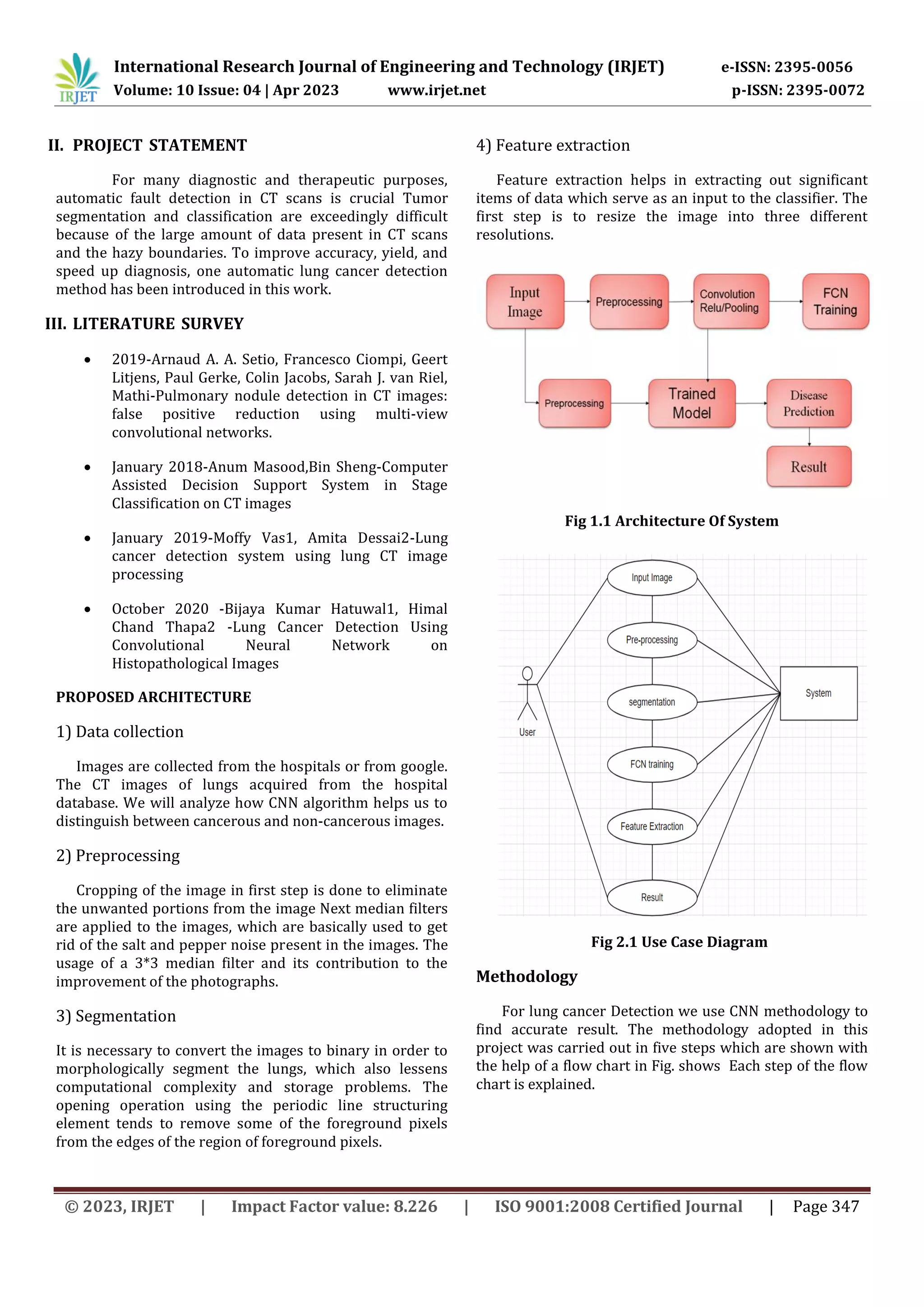 Lung Cancer Detection Using Deep Learning Algorithms Pdf