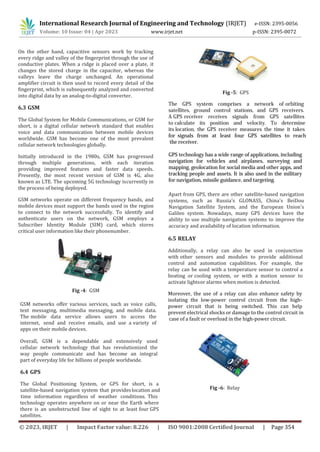 Smart theft detection of vehicles by GSM and GPS with fingerprint ...