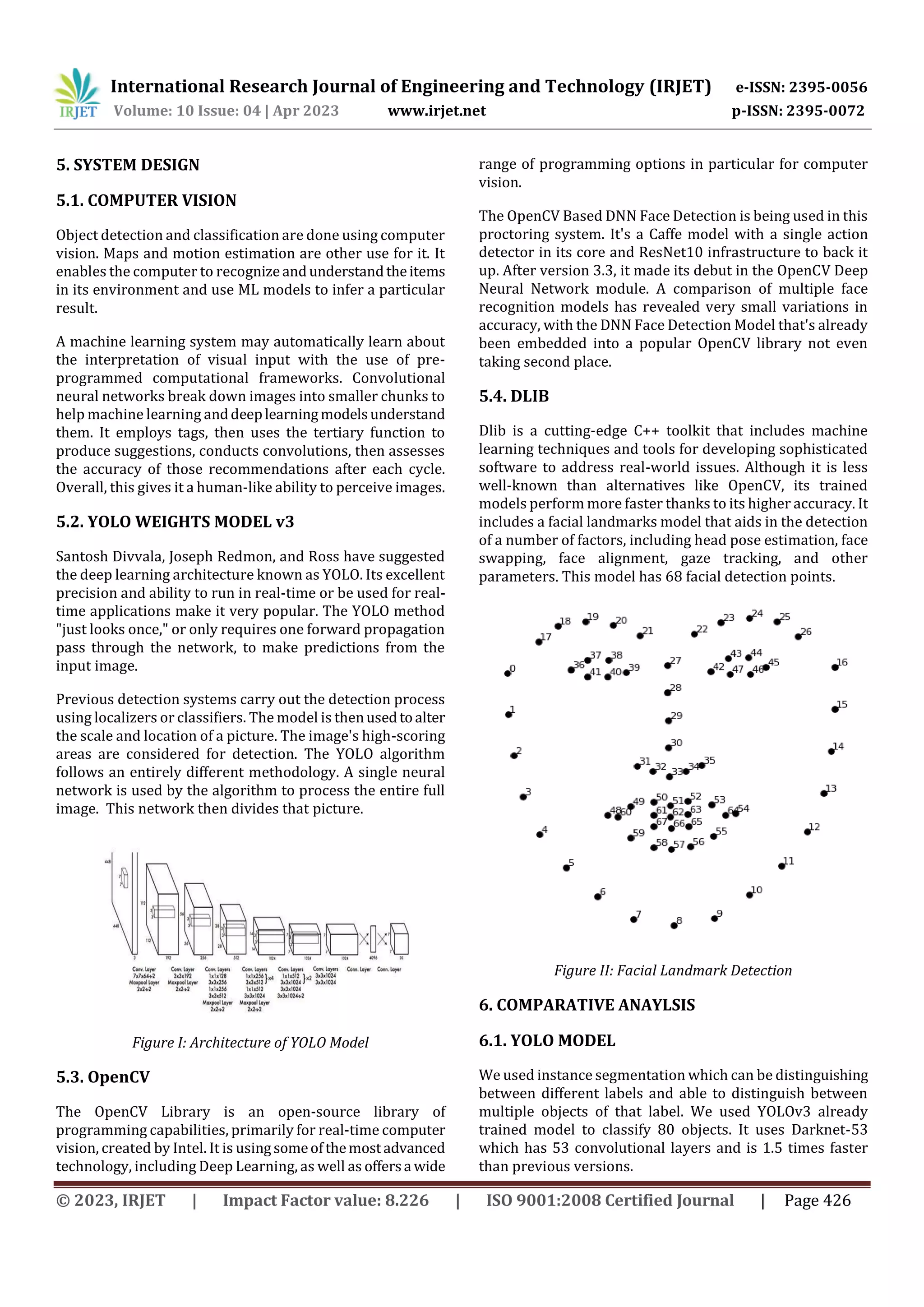 AUTOMATED PROCTORING SYSTEM | PDF
