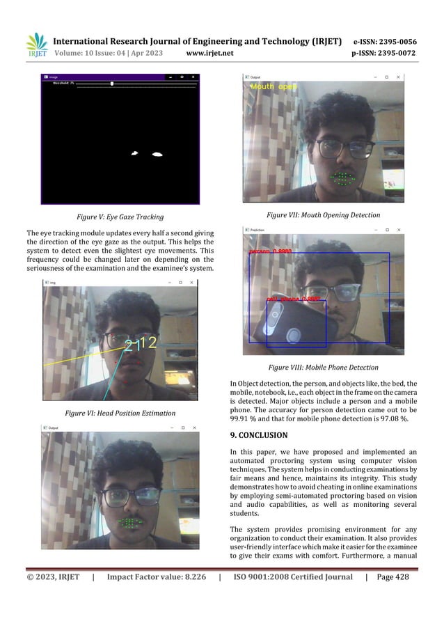 AUTOMATED PROCTORING SYSTEM | PDF