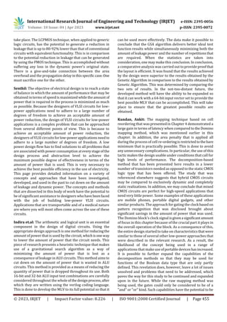 Circuit Approaches for VLSI in Internet-of-Things Applications: A Review | PDF | Computing ...