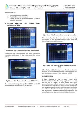 ANALYSIS OF POWER WIRE COMMUNICATION SYSTEM | PDF | Computer Networking | Computing
