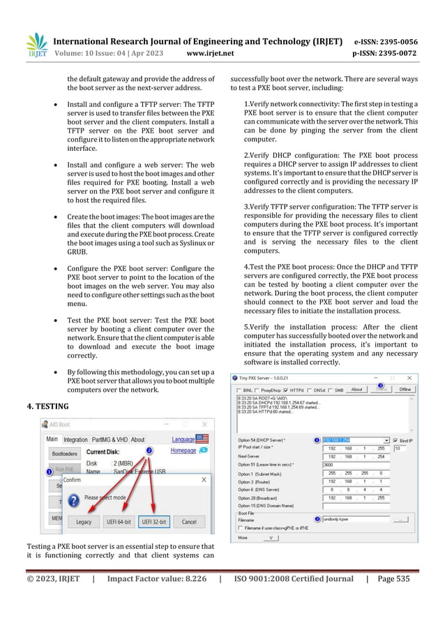 Pxe Boot Server Using Aio Boot Creater Pre Boot Execution Pdf