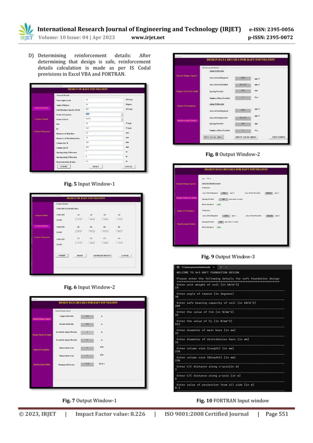 Computer-Aided Design of Raft Foundation using Excel VBA and FORTRAN | PDF