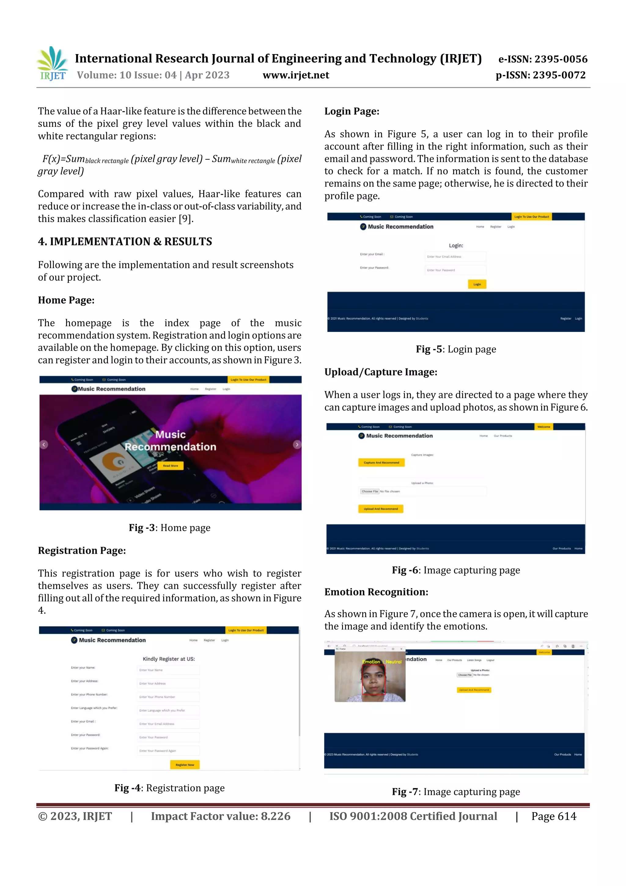 Emotion Based Music Player System | PDF