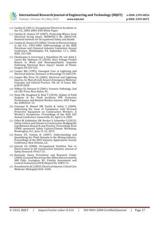 ELECTRICAL SAFETY ASSESSMENT OF POWER INDUSTRY | PDF