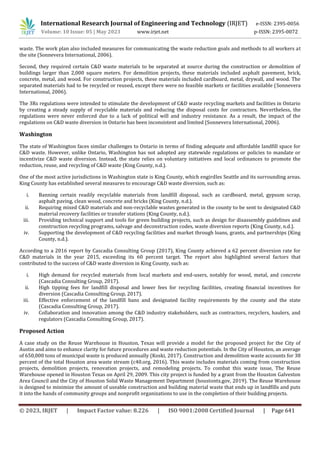 Construction and Demolition Waste Reduction in Austin, TX: A Review of ...