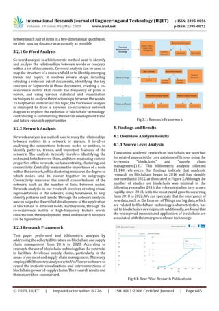 Bibliometric review of application of blockchain in supply chain management | PDF