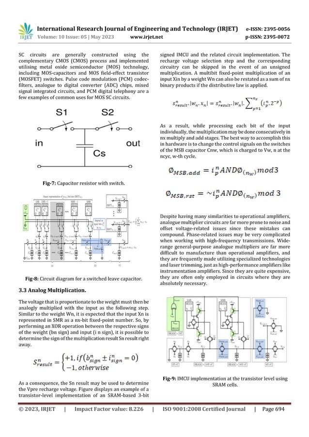 SRAM BASED IN-MEMORY MATRIX VECTOR MULTIPLIER | PDF