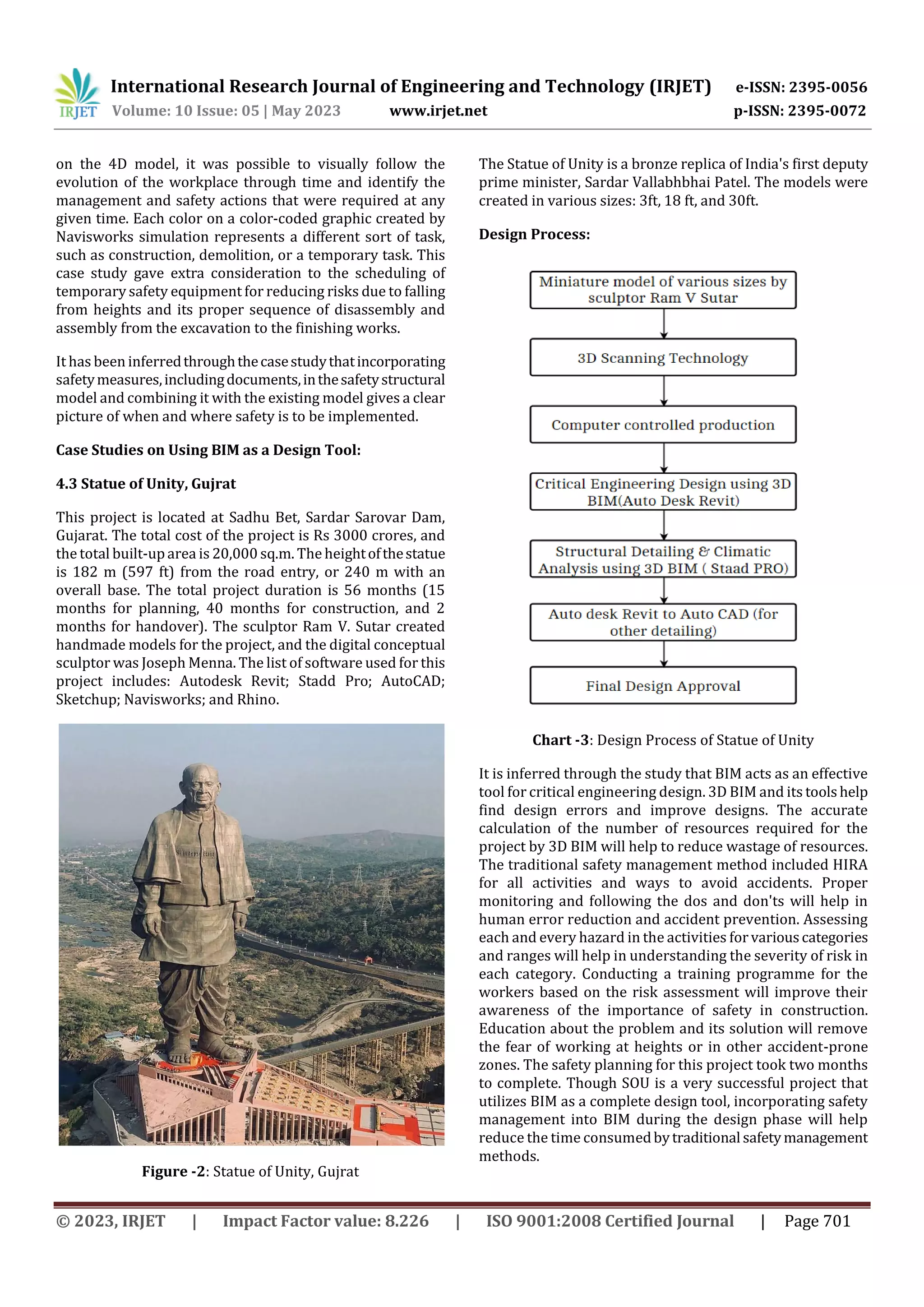 BIM as a Design and Safety Tool for Construction Projects | PDF