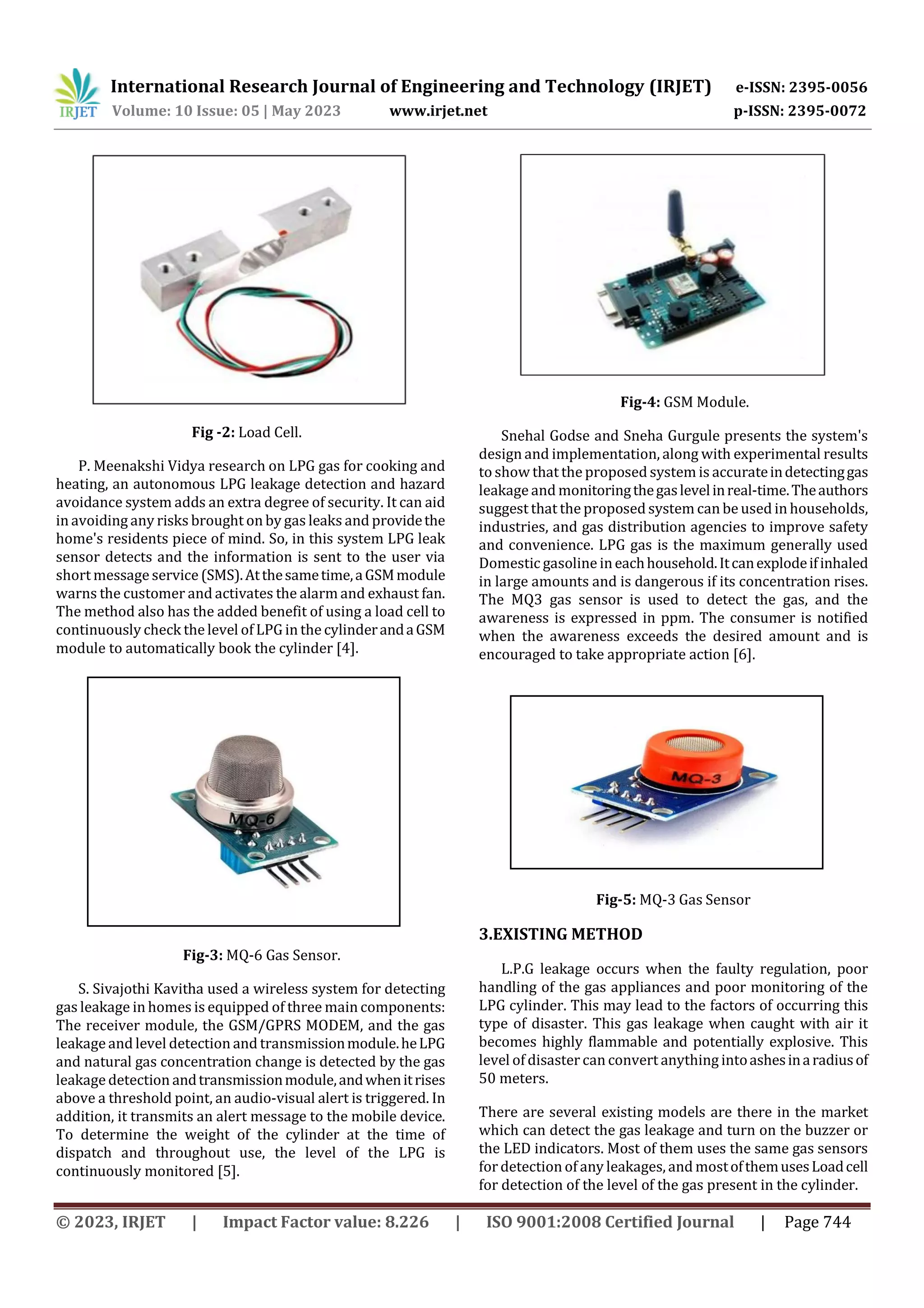Smart Gas Regulator Using GSM | PDF