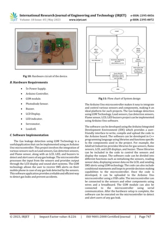 Smart Gas Regulator Using GSM | PDF