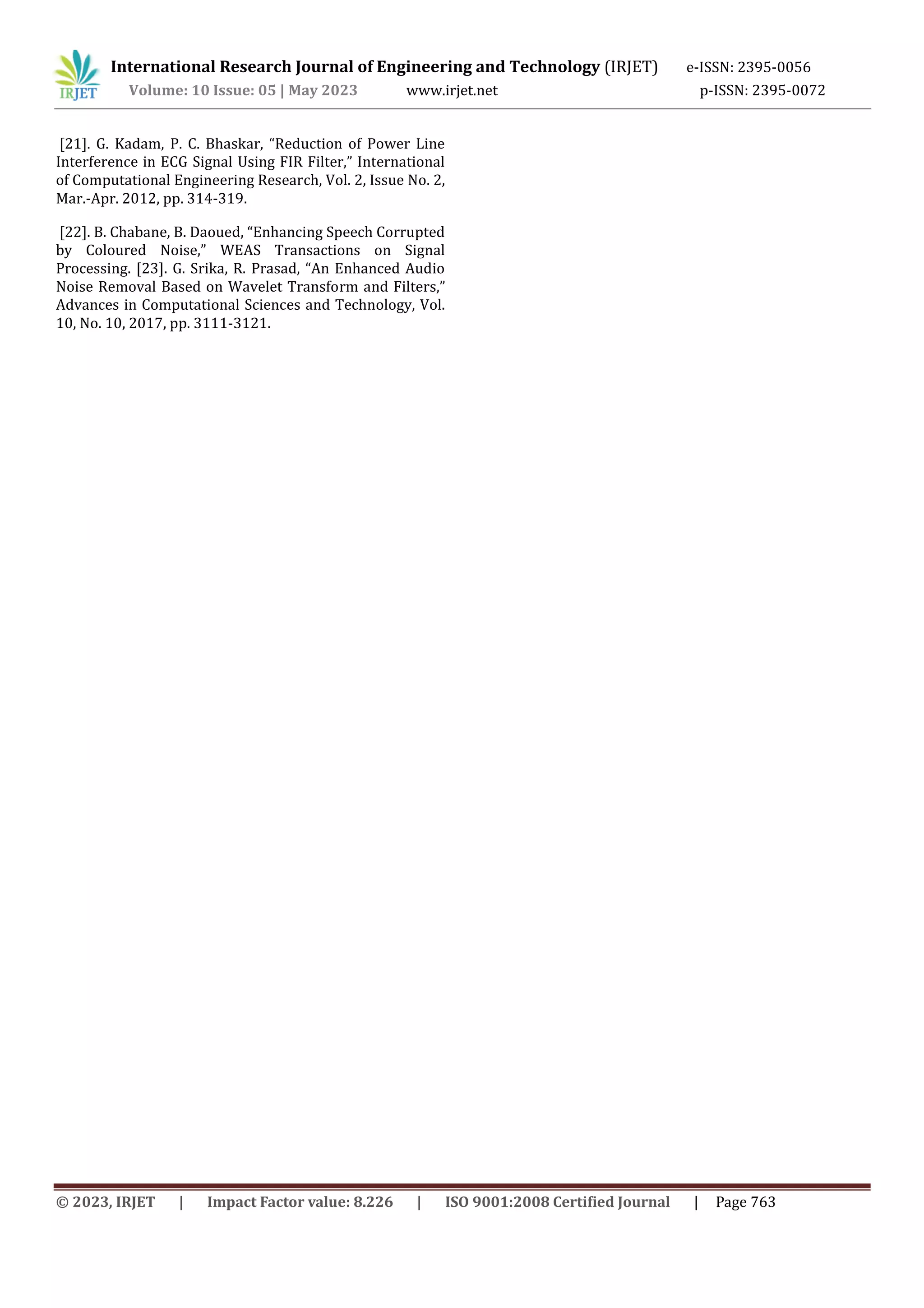 A Noise Reduction Method Based On Modified Least Mean Square Algorithm Of Real Time Speech
