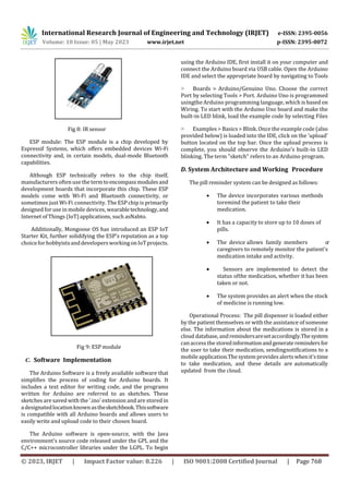 Smart Pill Reminder and Monitoring System | PDF