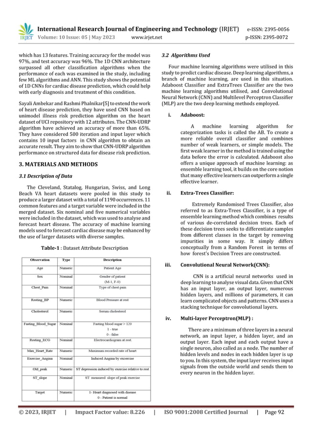 Prediction Of Heart Disease Using Machine Learning And Deep Learning Techniques Pdf