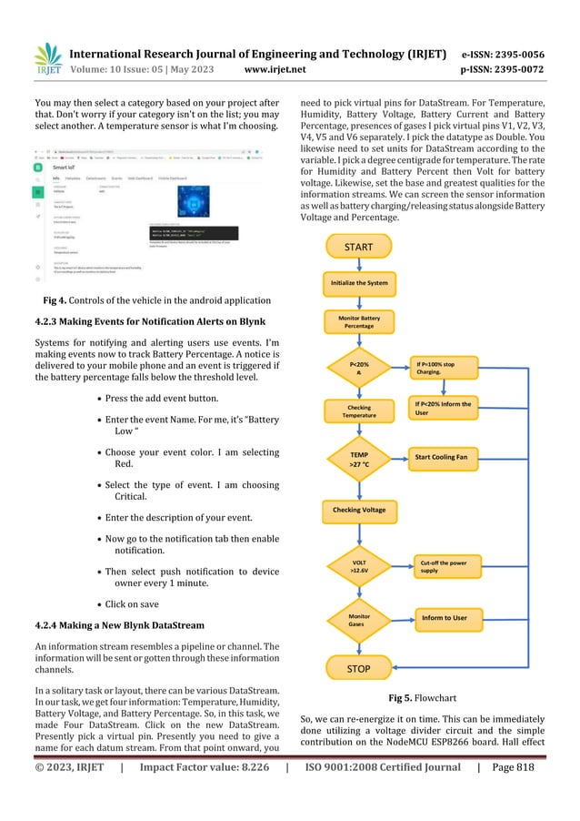 IoT Based Battery Management System | PDF | Consumer Electronics | Technology & Computing