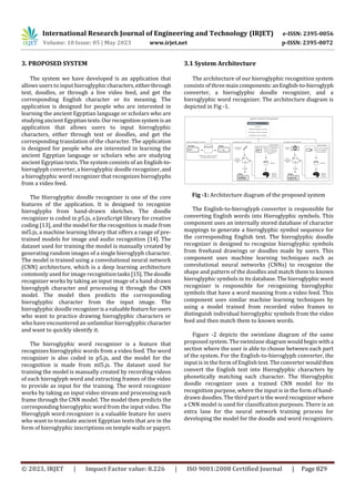 A Sustainable Decipher of Egyptian Hieroglyphs | PDF