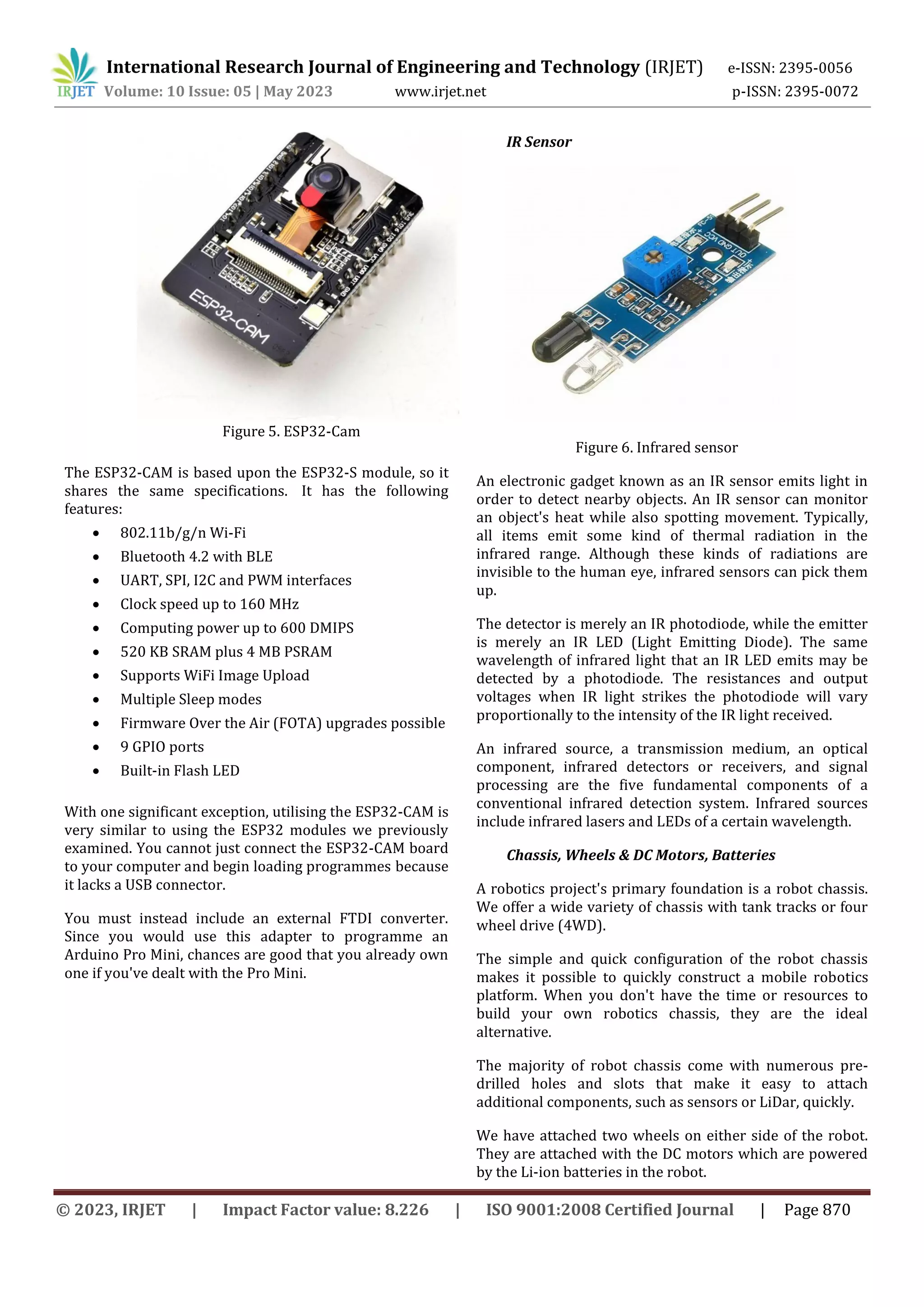 Ball following Robot using ESP32-cam & Arduino UNO | PDF Ball following Robot using ESP32-cam & Arduino UNO | PDF