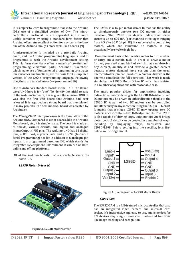 Ball following Robot using ESP32-cam & Arduino UNO | PDF Ball following Robot using ESP32-cam & Arduino UNO | PDF