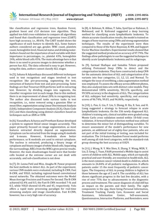 A study on techniques to detect and classify acute lymphoblastic leukemia using deep learning. | PDF