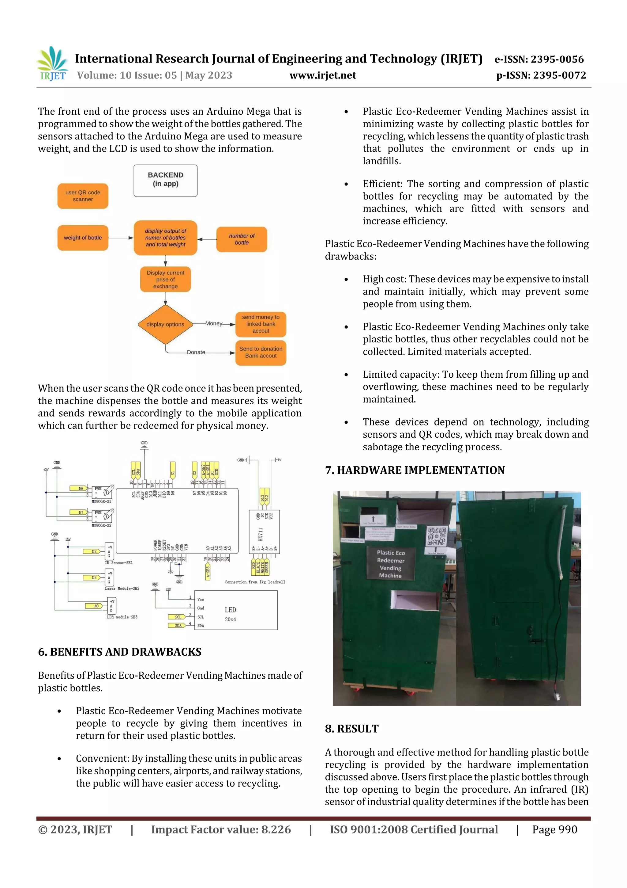 Plastic Eco-Redeemer Vending Machine | PDF