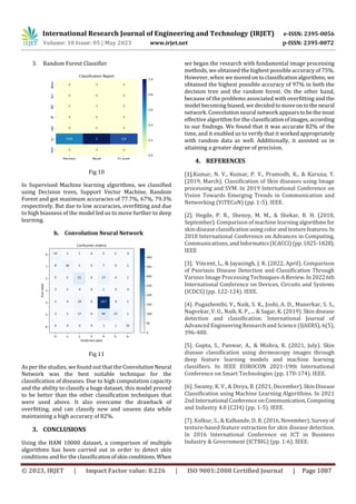 Skin disease detection and classification using different segmentation ...