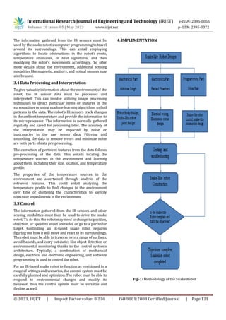 IR-Based Snake Robot for Pipeline Inspection Using IoT | PDF