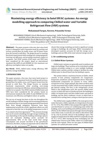Maximizing energy efficiency in hotel HVAC systems: An energy modelling ...
