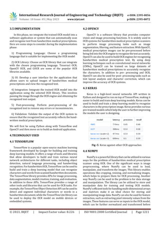 Medical Prescription Scanner using Optical Character Recognition | PDF