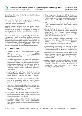 Intelligent Traffic Light Control System | PDF | Cameras and Camcorders ...