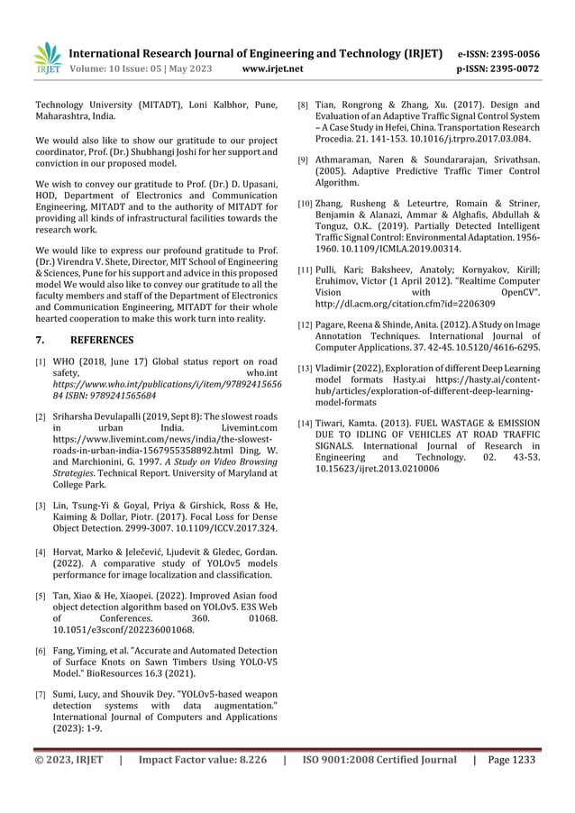 Intelligent Traffic Light Control System | PDF | Cameras and Camcorders ...