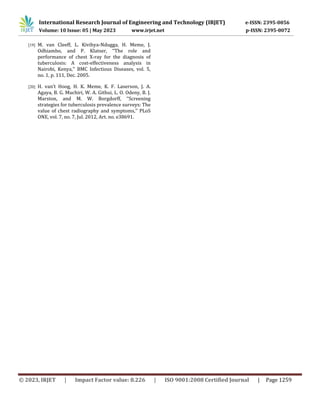 CLOUD BASED WEB-APPLICATION FOR RAPID AND PRECISE DETECTION OF TUBERCULOSIS USING DEEP LEARNING ...