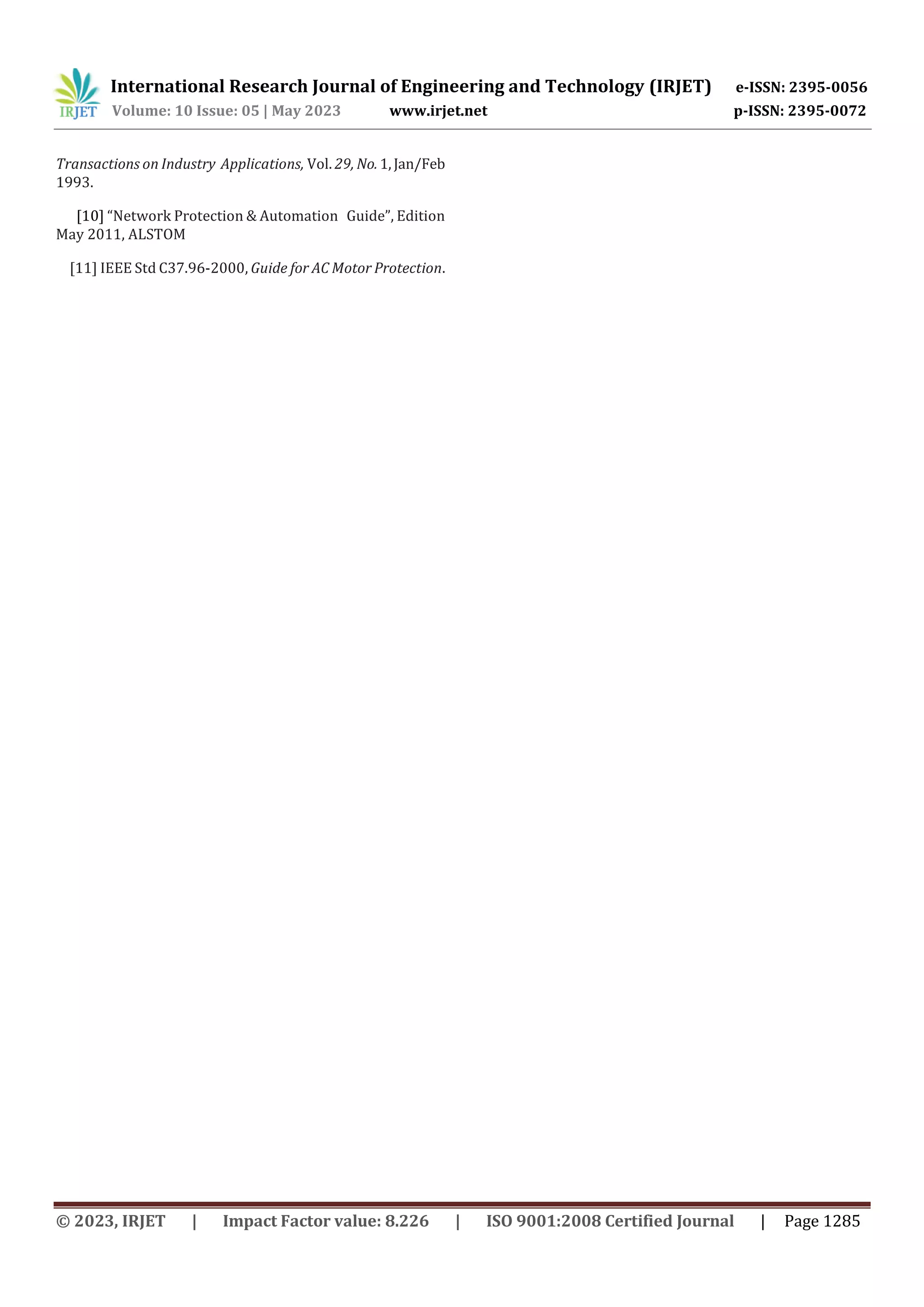 Design and Analysis of Induction Motor thermal Model for Numerical ...