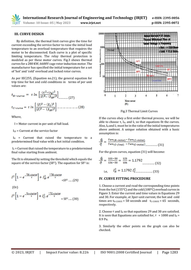 Design and Analysis of Induction Motor thermal Model for Numerical ...
