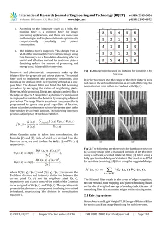 A VLSI Architecture of the Bilateral Filter for Real-Time Image Denoising | PDF | Photo Editing ...