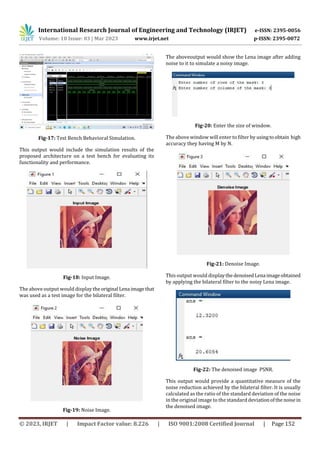 A VLSI Architecture of the Bilateral Filter for Real-Time Image Denoising | PDF | Photo Editing ...