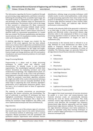 Crack Detection using Deep Learning | PDF