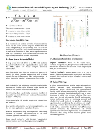 MOVIE RECOMMENDATION SYSTEM USING COLLABORATIVE FILTERING | PDF