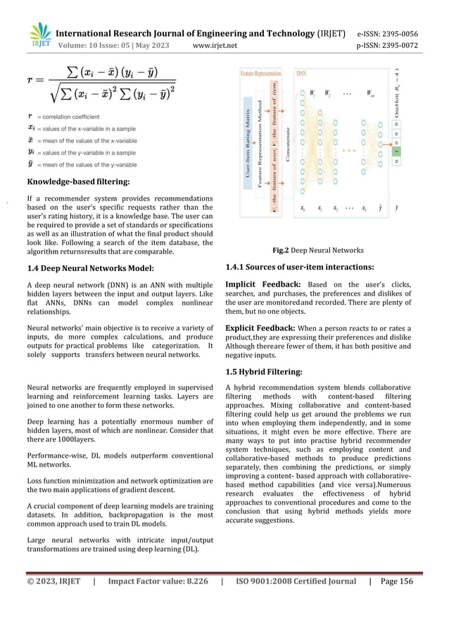 MOVIE RECOMMENDATION SYSTEM USING COLLABORATIVE FILTERING | PDF