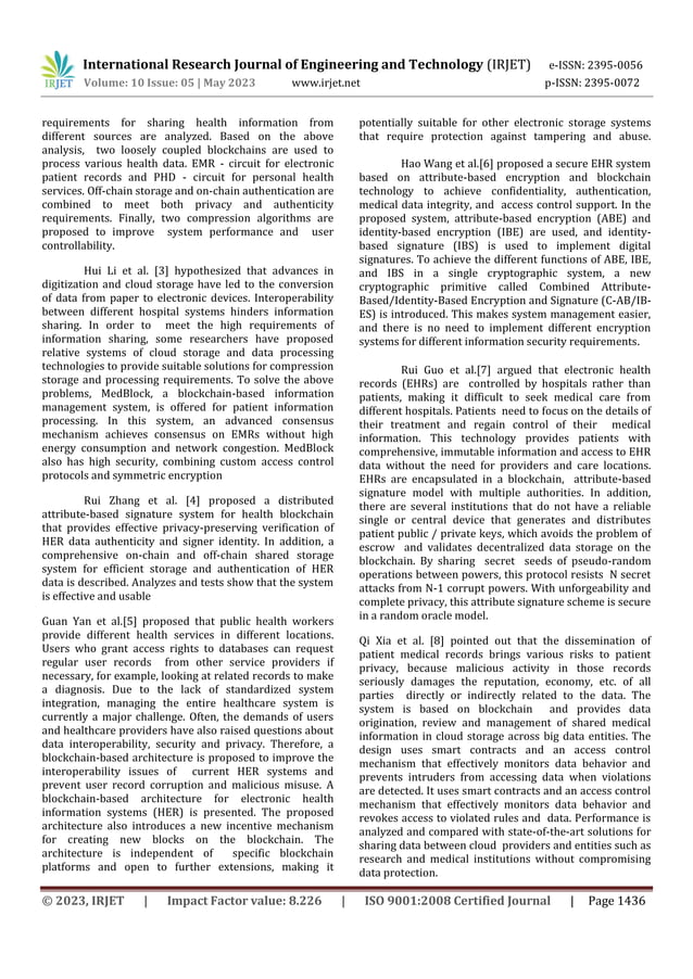 Implementing Blockchain Based Architecture For Securing Electronic Health Record System Pdf 2800