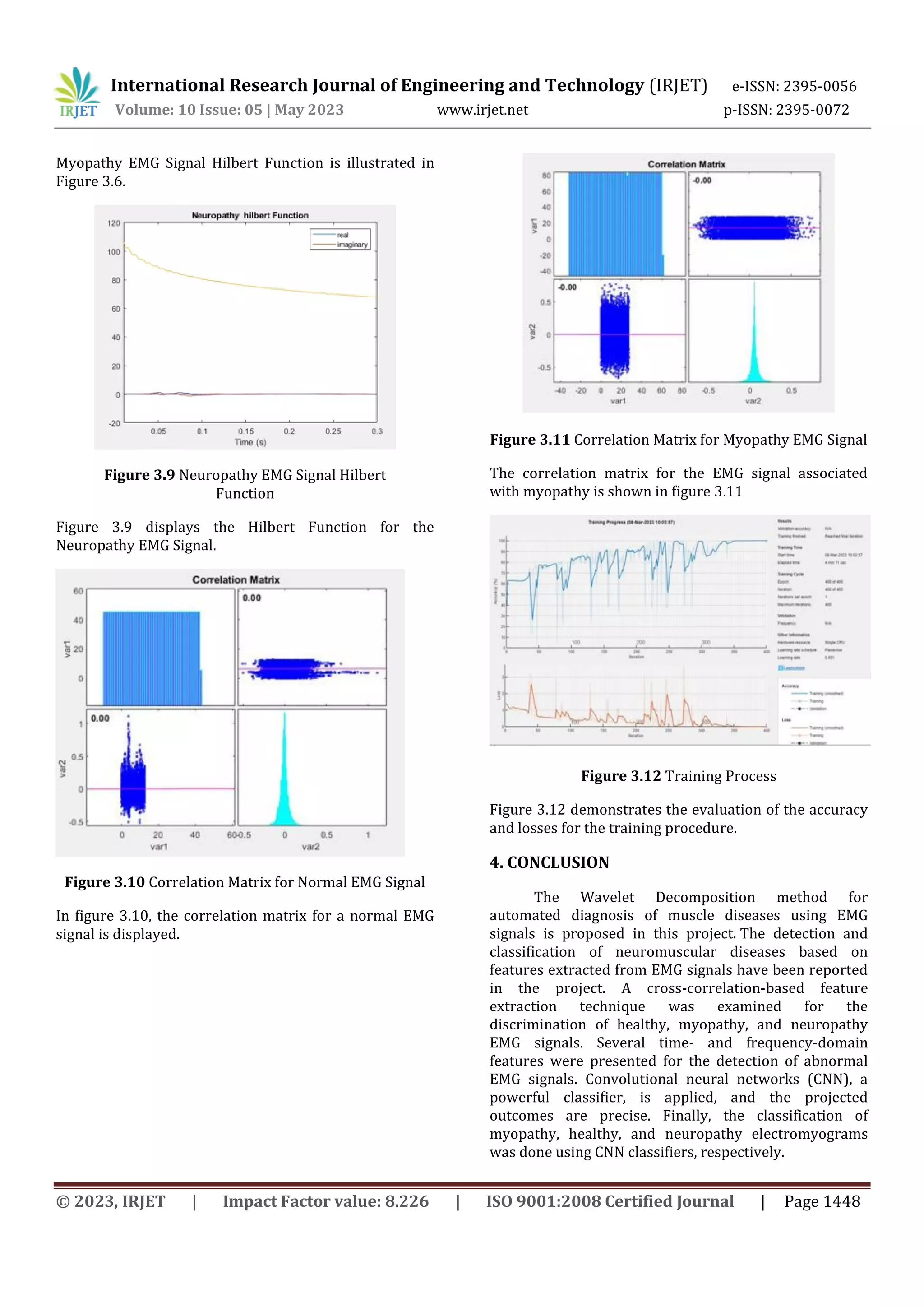 WAVELET DECOMPOSITION METHOD BASED AUTOMATED DIAGNOSIS OF MUSCLE DISEASES | PDF