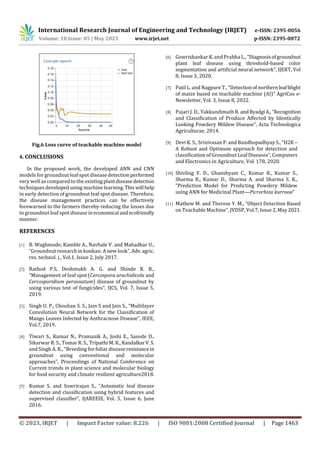 Detection of Early Leaf spot of groundnut using Neural Network techniques | PDF