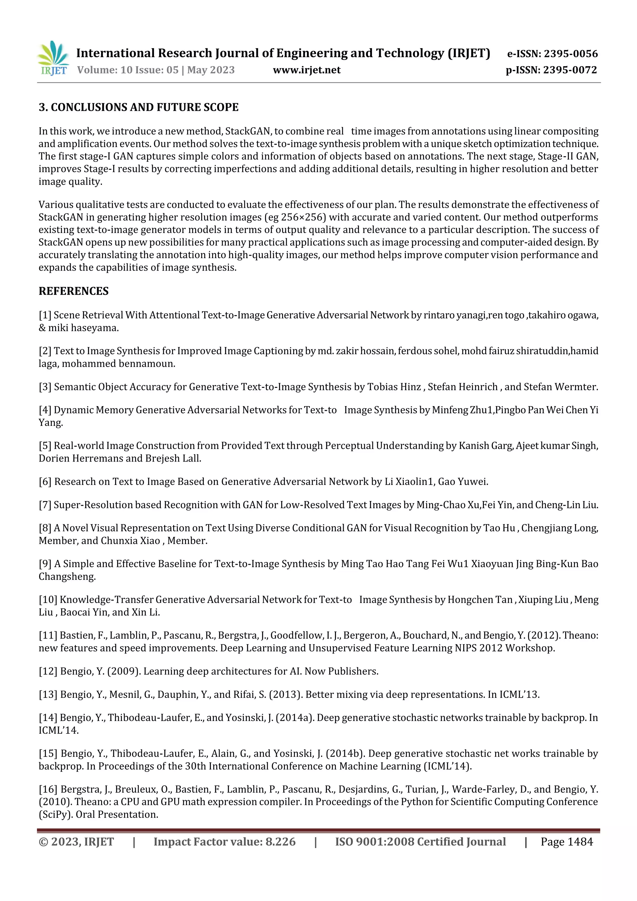 TEXT TO IMAGE GENERATION USING GAN | PDF