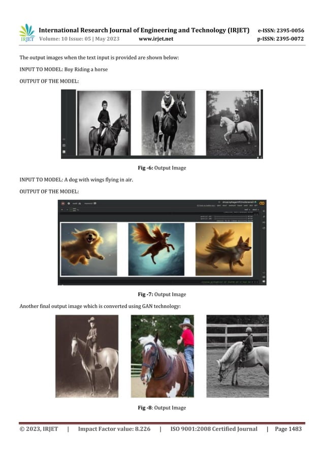 TEXT TO IMAGE GENERATION USING GAN | PDF