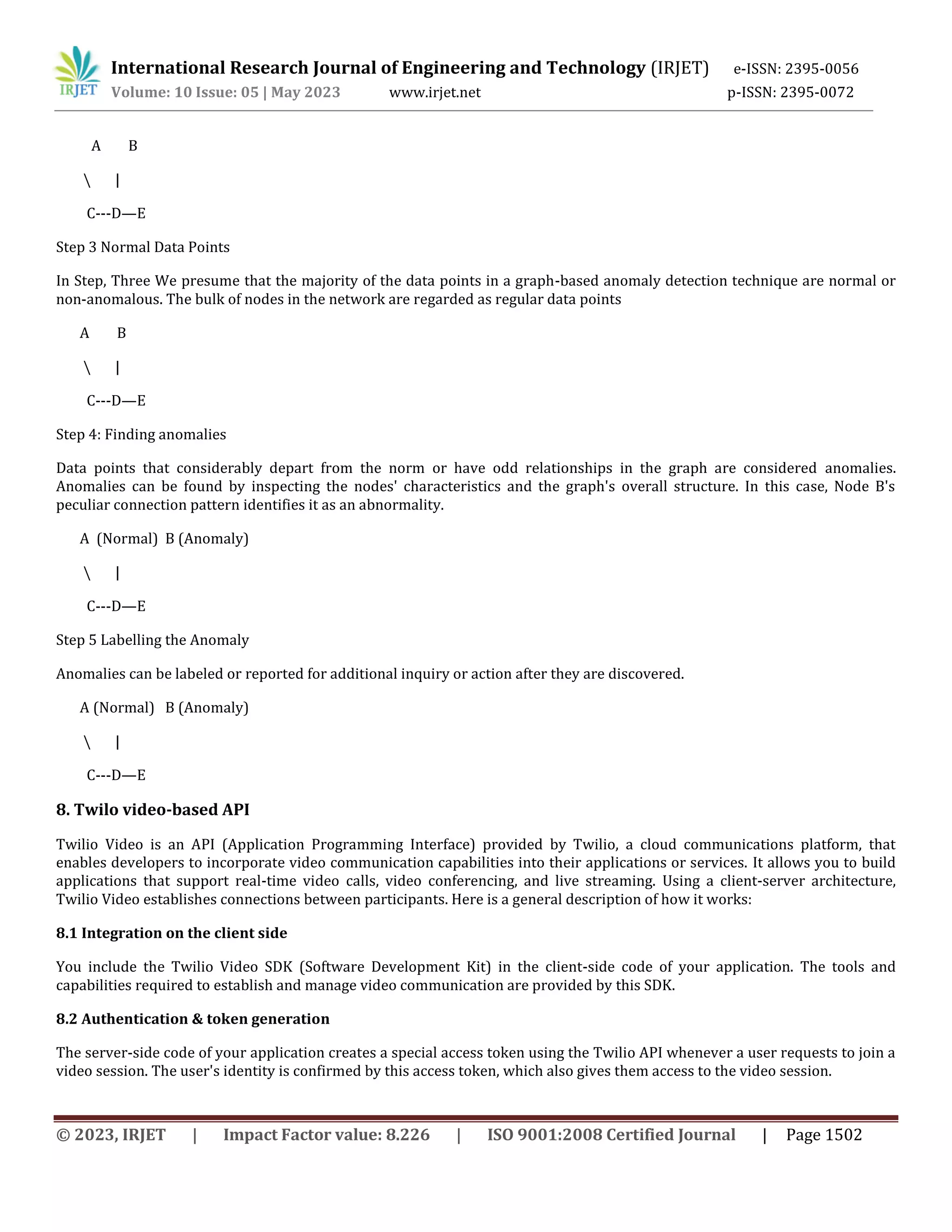 Real-time Anomaly Detection and Alert System for Video Surveillance | PDF
