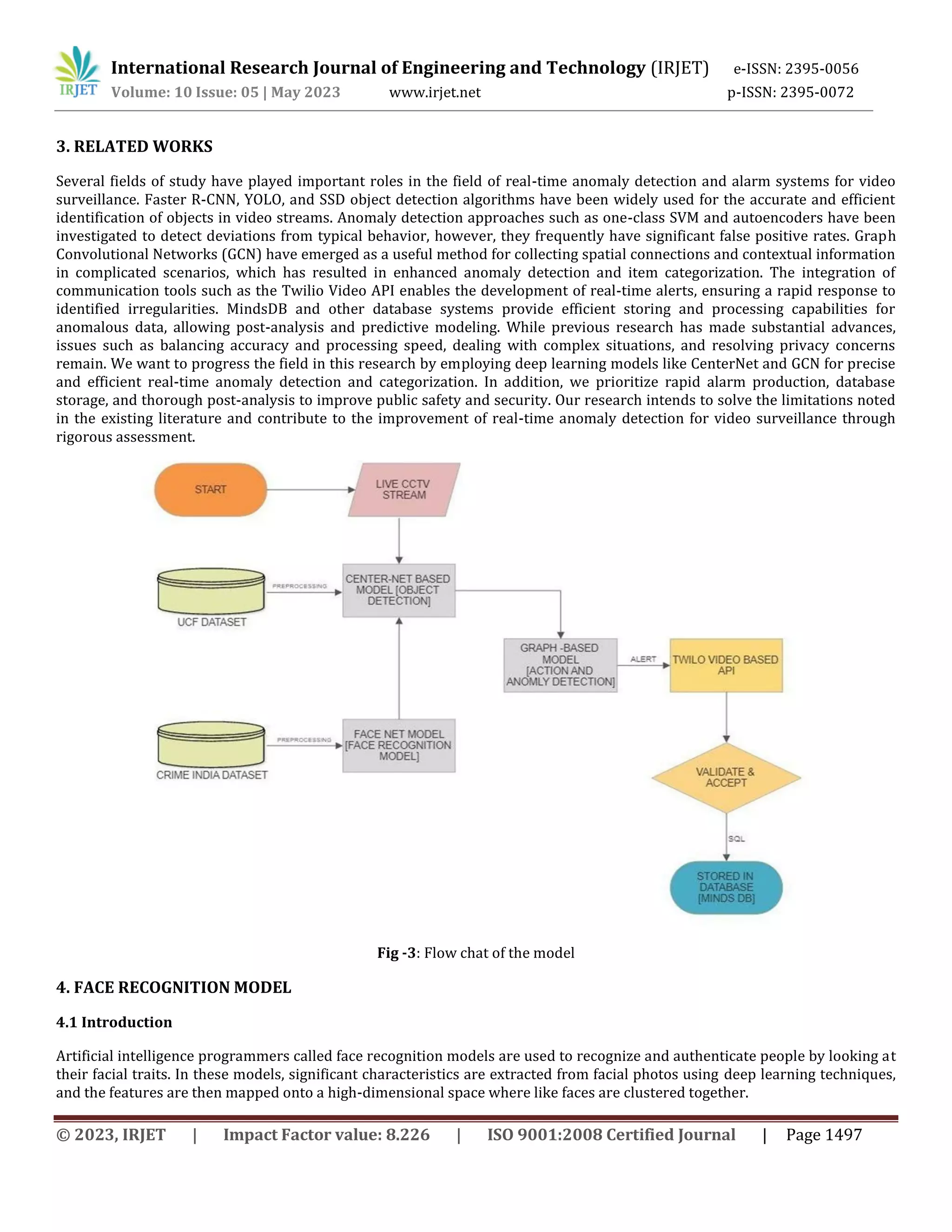 Real-time Anomaly Detection and Alert System for Video Surveillance | PDF