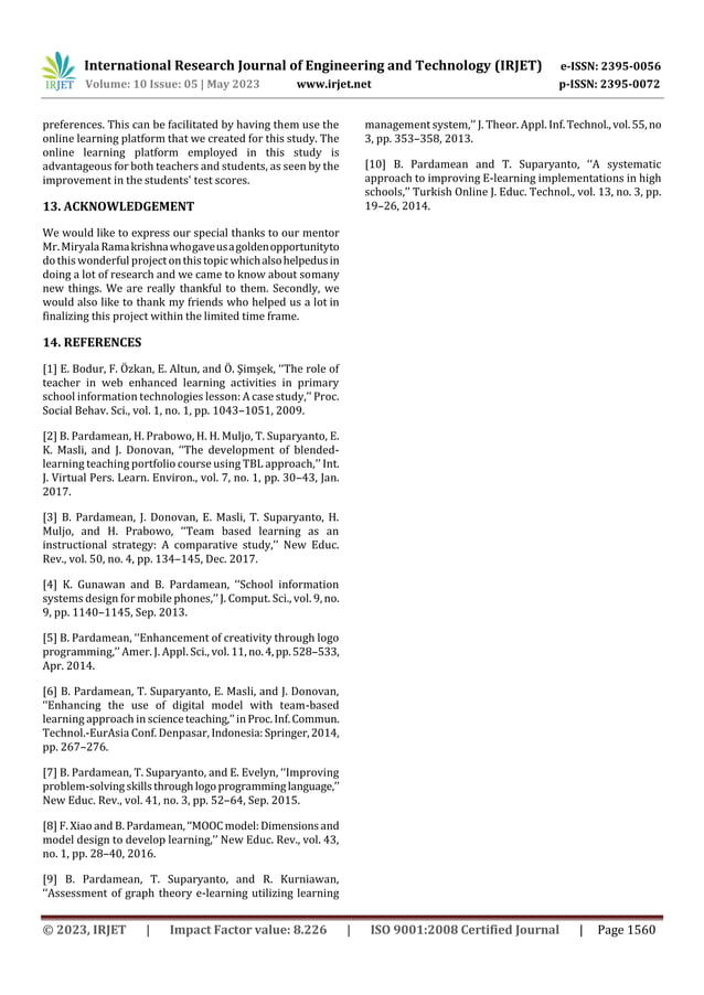 AI-Learning style prediction for primary education | PDF