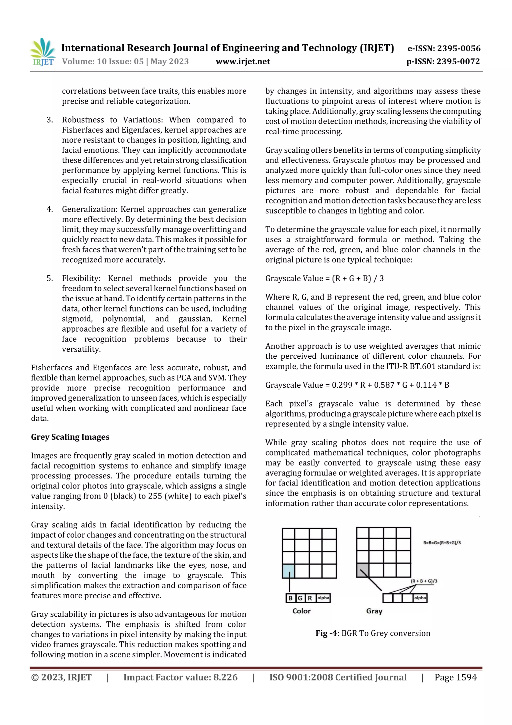 Advanced Intelligent Video Surveillance System In Elevators By Using OpenCV | PDF