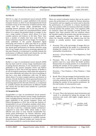 APPLICATION OF CNN MODEL ON MEDICAL IMAGE | PDF