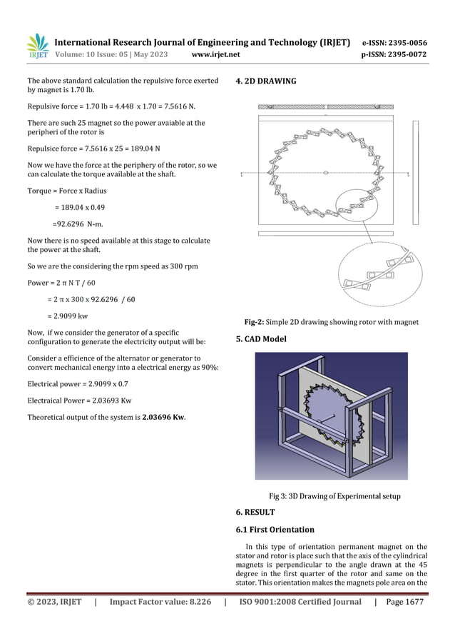 Design and Development of Perendev Motor | PDF